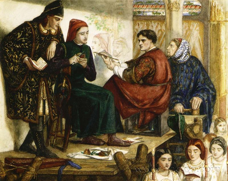 » Dante Gabriel Rossetti Paintings - 411 Artworks | Museum